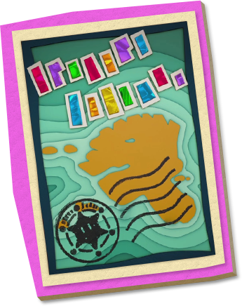 Imagem revela mapa completo de Paper Mario: Color Splash