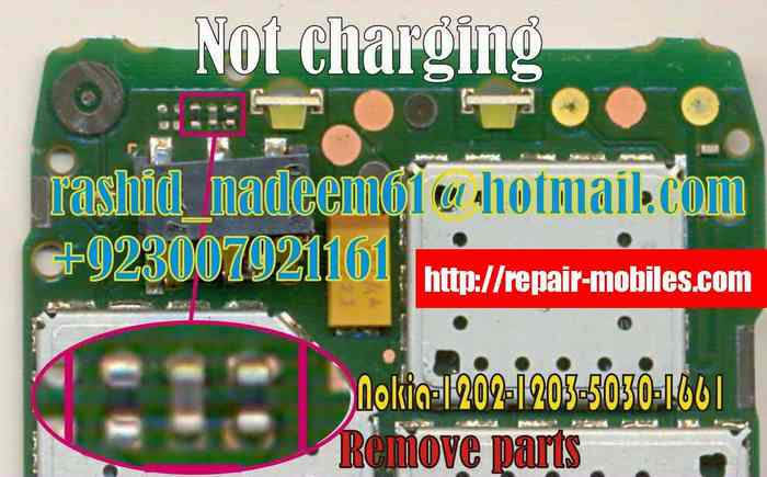 Allfun4u.co.cc: Nokia 1202 And Nokia 1203 Not Charging Problem