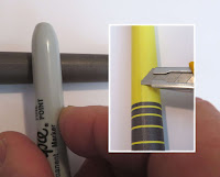 Model Rocket Building: Estes Yellow Jacket #2008 Carded Downscale, Part ...