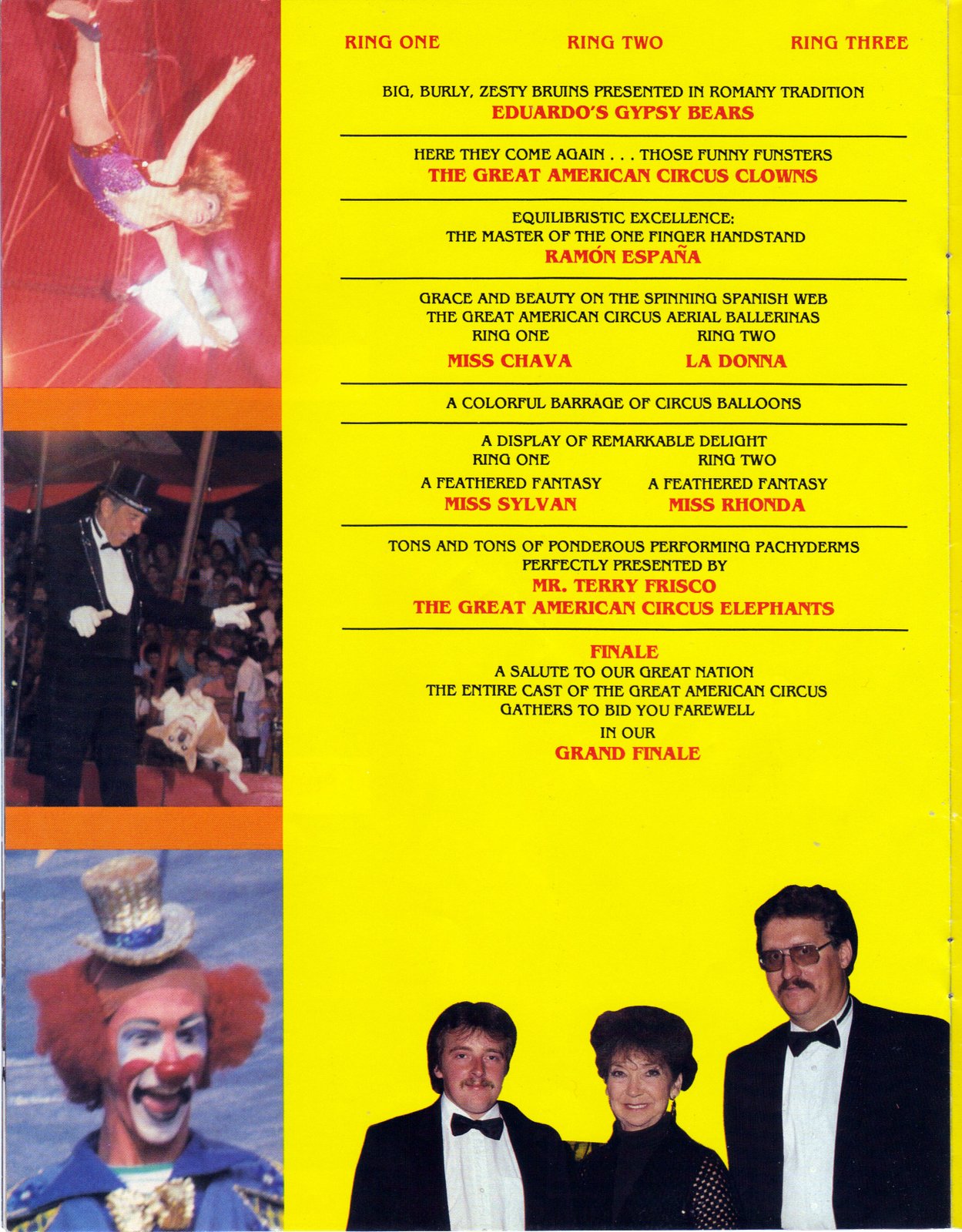 THE BALLOON MAN: GREAT AMERICAN CIRCUS 1990