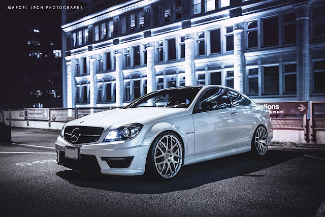 Mercedes-Benz W204 C63 AMG Coupe on HRE Performance Rims | BENZTUNING