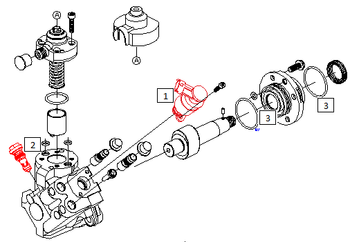 INJECTION-AUTOMOTIVE: 0445010541 BOSCH-PUMP INJECTION COMMON RAIL
