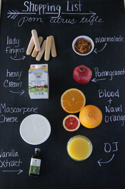 Food: Pom Citrus Trifle - Made By Girl