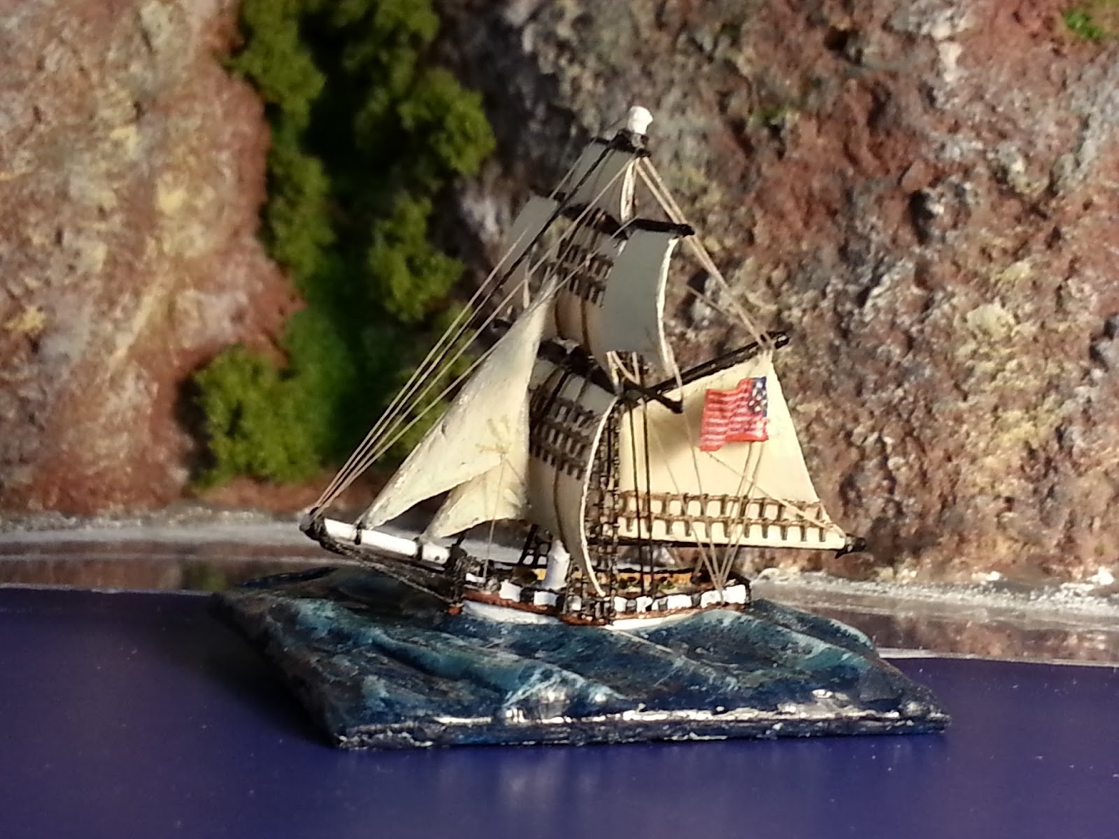 A Miniatures Hobby Room: Making Sails for Wargaming Ship Models