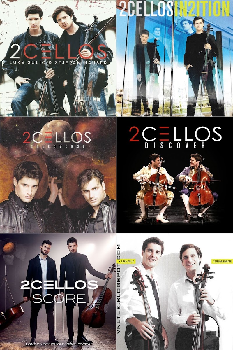 [Cello, Classical Crossover] 2Cellos - Discography (2011-2018) (6CD) [FLAC]