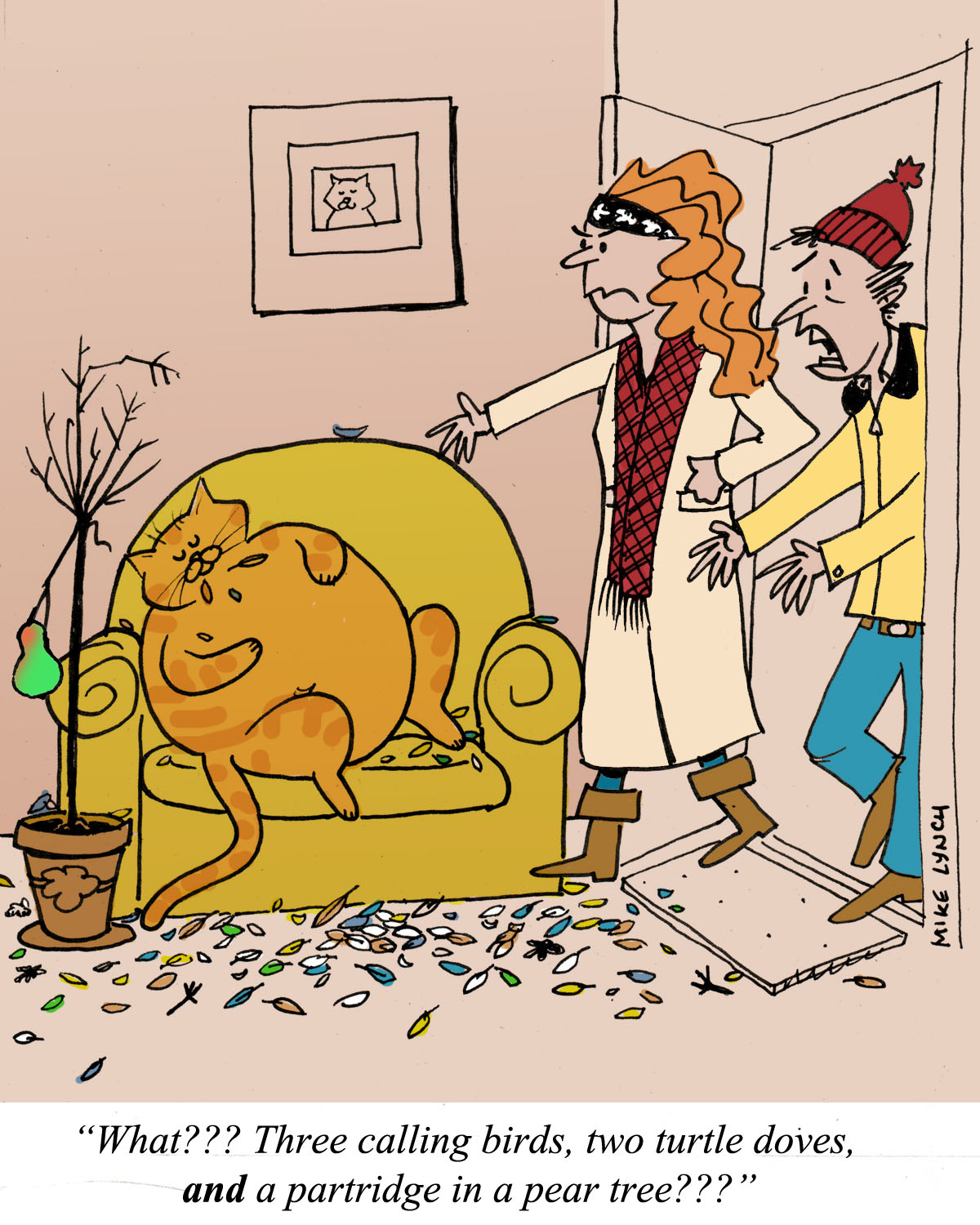 Mike Lynch Cartoons: Happy National Cat Day