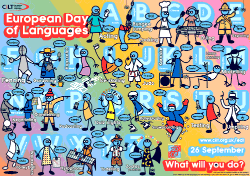 The English Corner: EUROPEAN DAY OF LANGUAGES