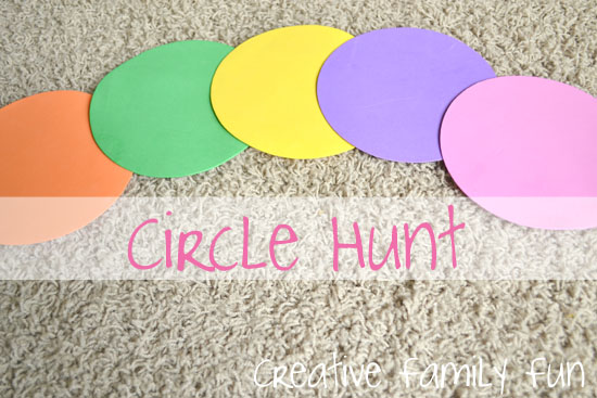 Math Play: Circle Hunt - Creative Family Fun