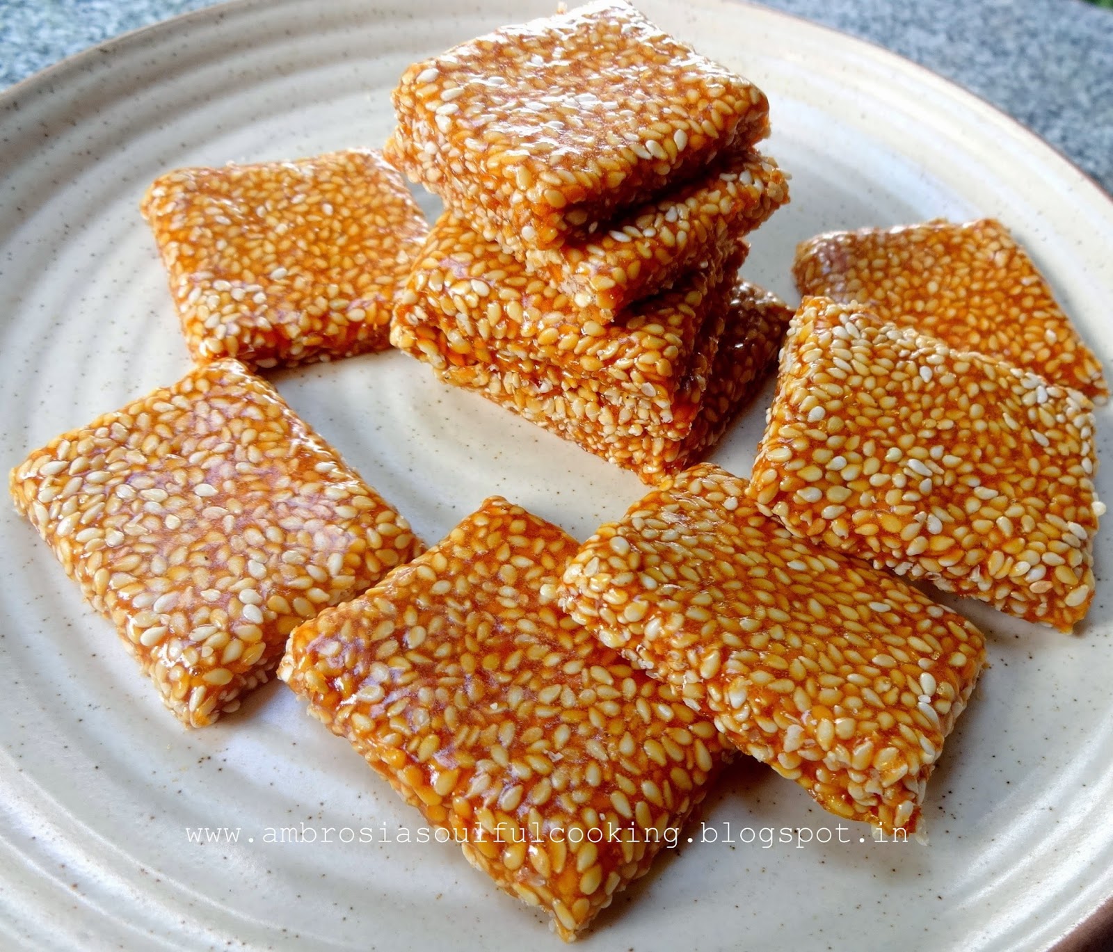 Til Chikki | Sesame Brittle | Ambrosia