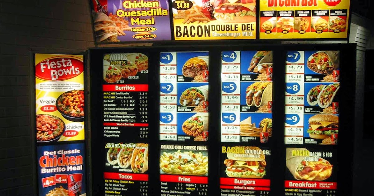 41 printable taco bell menu