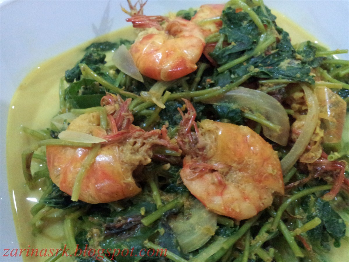 Roda Berpusing Mencari Nikmat Alam Gulai Pucuk Pegaga Udang