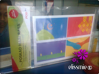 Kadar Setem Kad Raya 50 sen sahaja dan contoh poskad kad raya pos ...