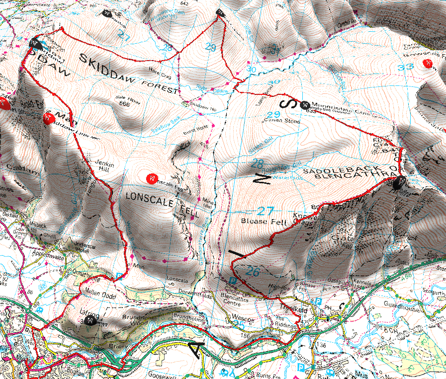 Oversharing: Playing with the 1st Leg of the Bob Graham Round