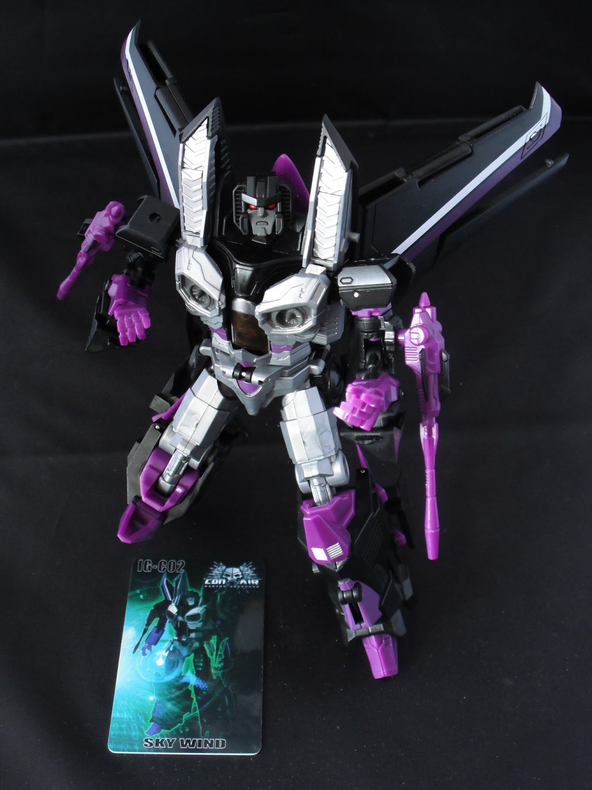 The HEXdidn't... TransFormers Collection Blog: iGear Con Air Raptor ...