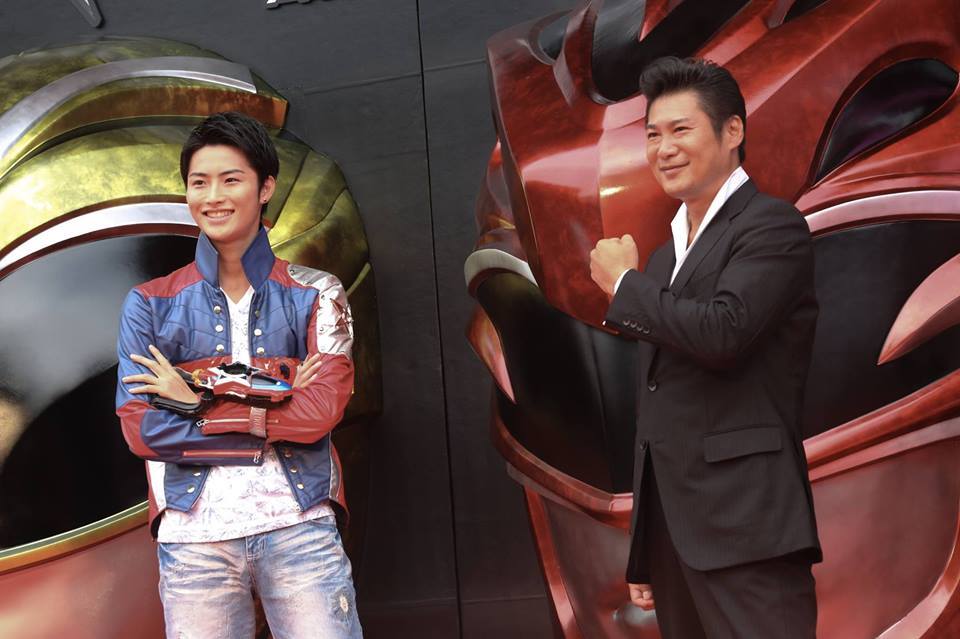 Yuuta Mochizuki & Takumi Kizu Attends The Power Rangers Japan Red ...