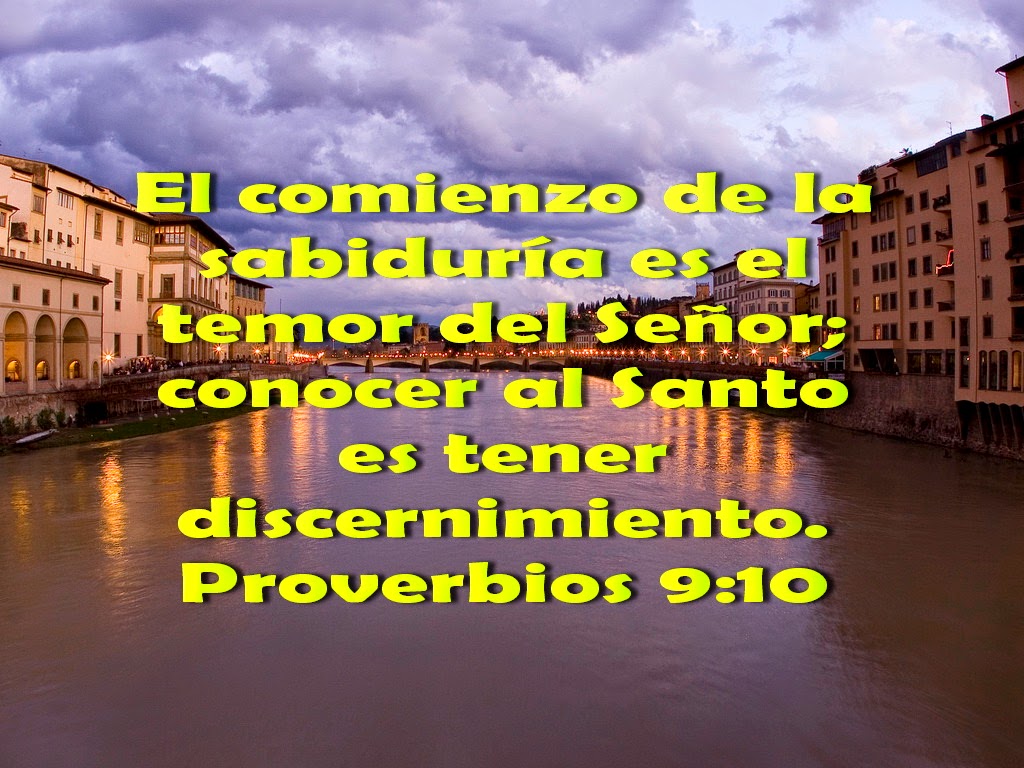 Biblia, paisajes y maravillas: Proverbios 9:10