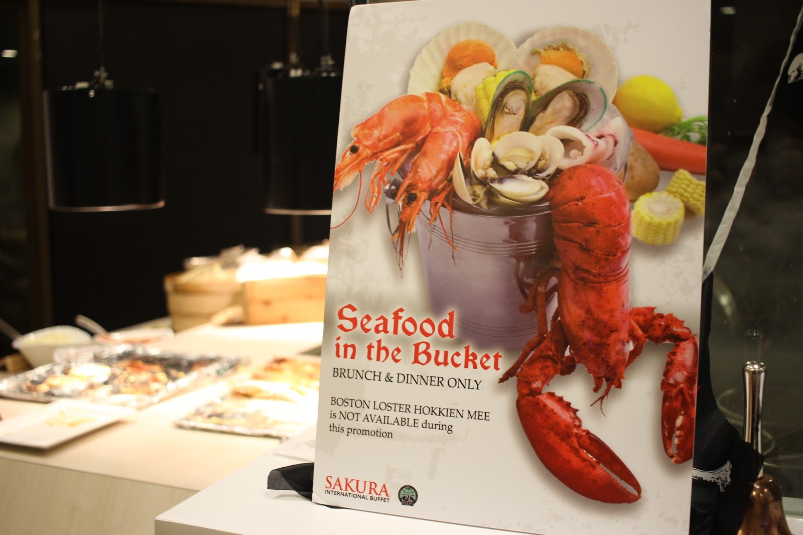 Seafood in a Bucket, Sakura International Buffet @ Clementi Woods ...