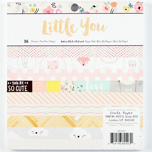 print & pattern: SCRAPBOOK - crate paper : little you