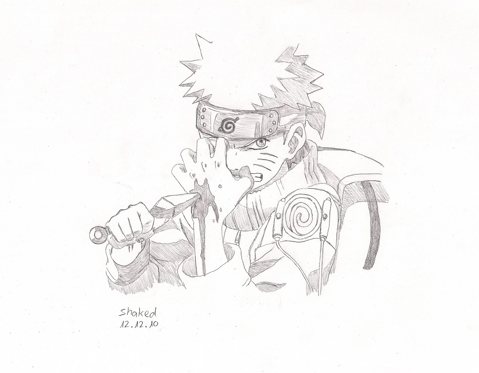 Graffiti: Anime: Naruto - Naruto_5