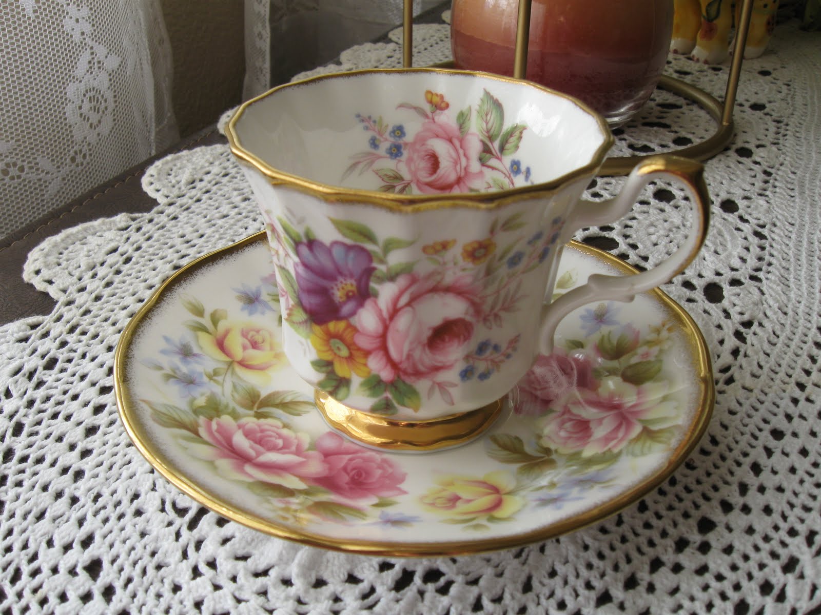A Quilter and The Chief: Teacup Collection Challenge