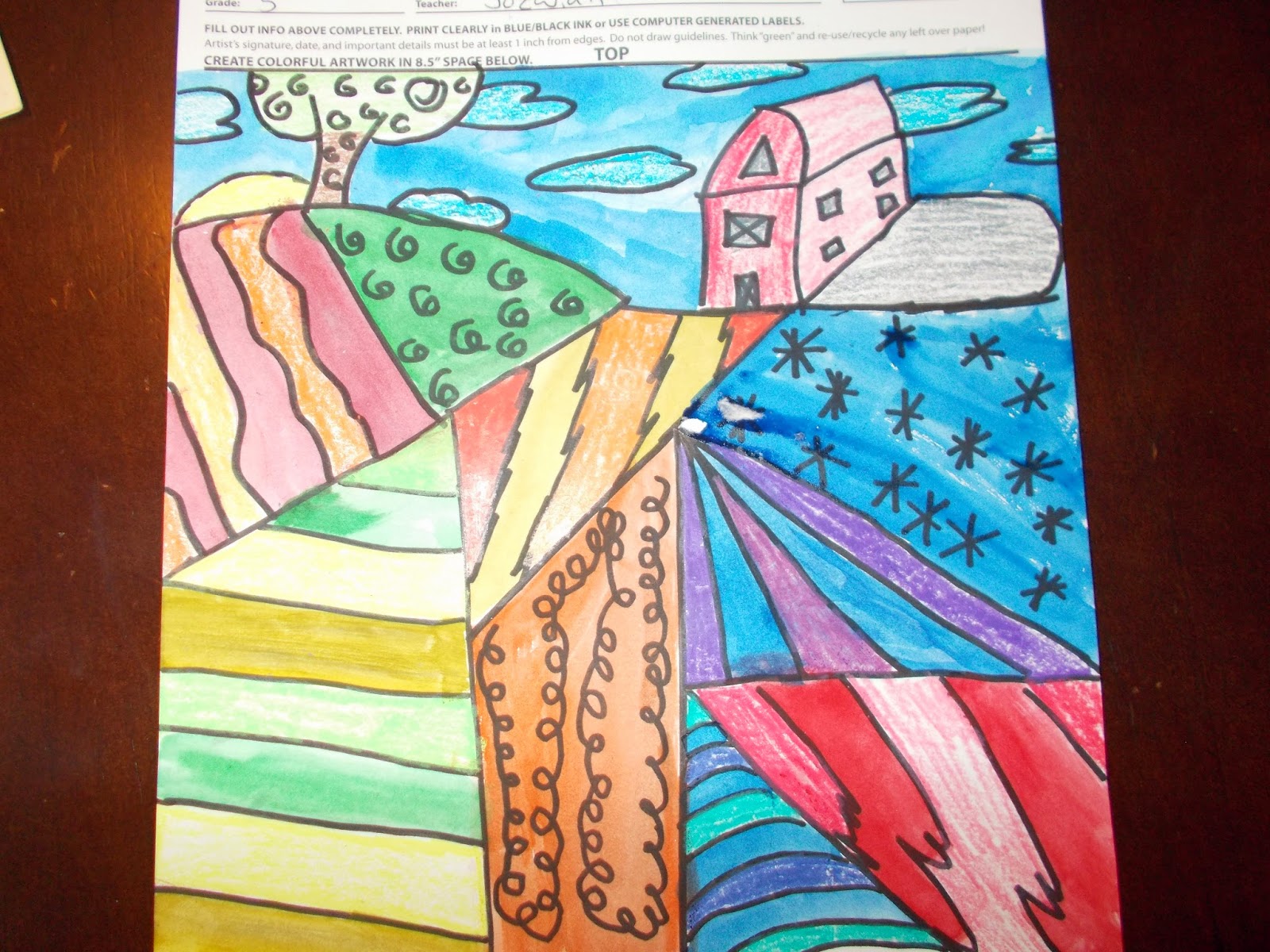 Mrs. Pierce's Polka Dot Spot: Square 1 Art Projects 1st -5th grade