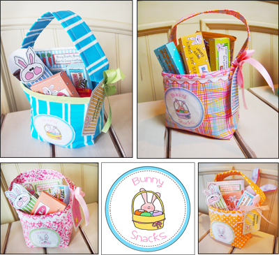 Easter Ideas "Small Easter Baskets" Pattern - Parties and Patterns