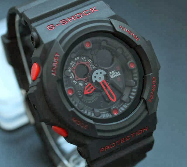 Casio G-Shock KW Super: G-Shock GA-300 KW Super Layar Negatif