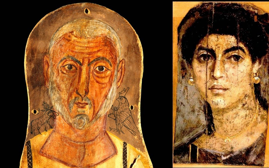 Art Now and Then: Ancient Portraits