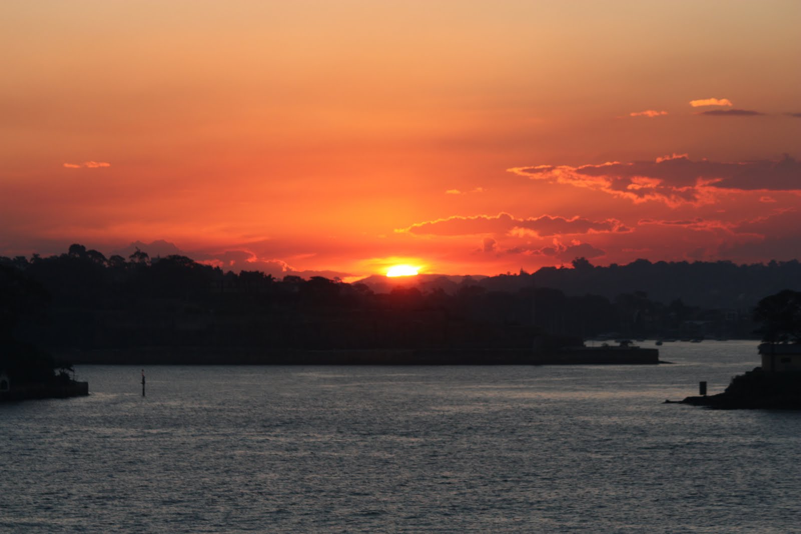 Sydney - City and Suburbs: Birchgrove, sunset