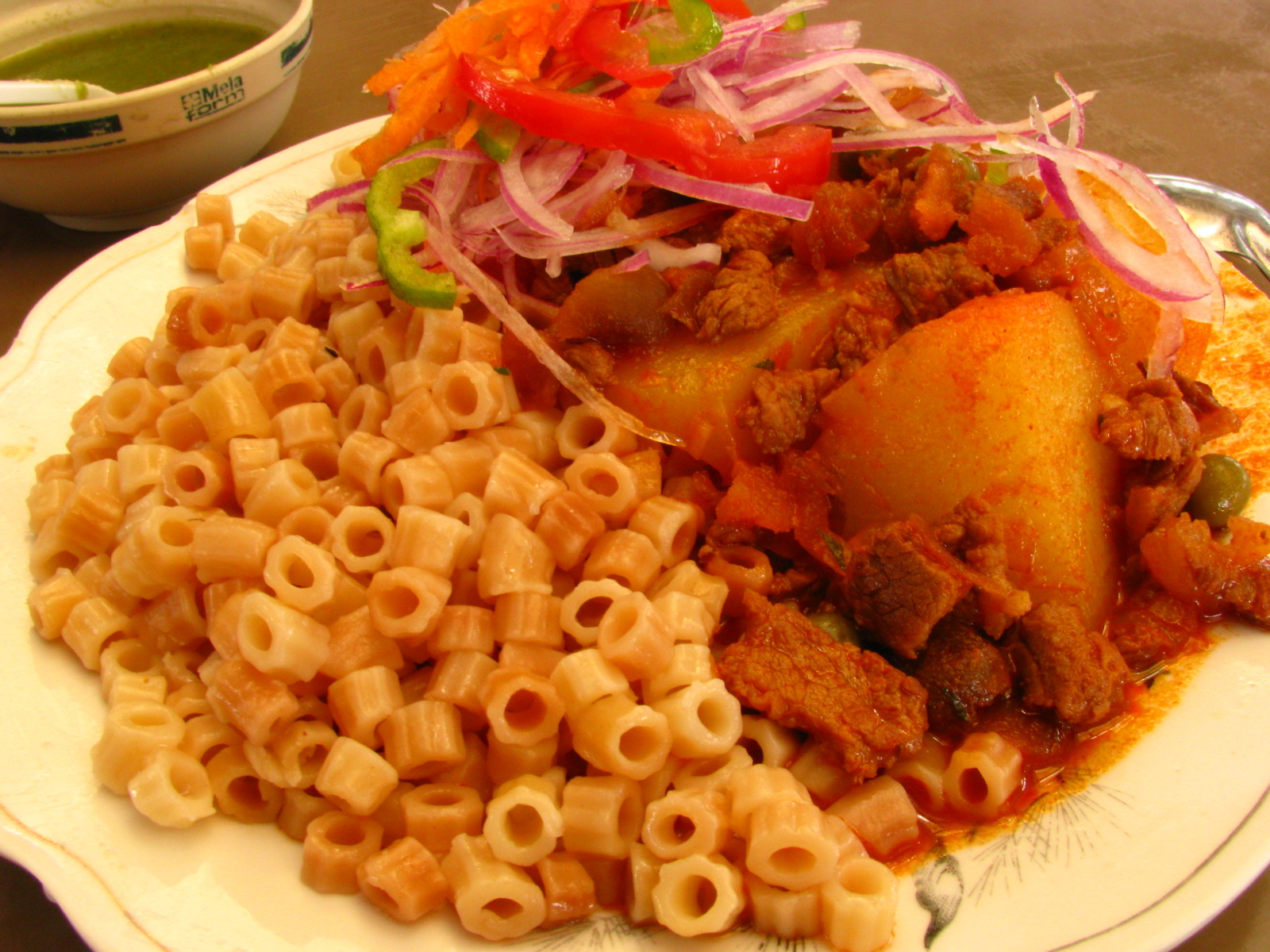 Recetas de comida Boliviana: Saice de Tarija