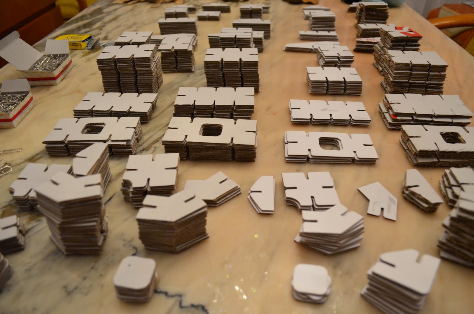 La Espiral de Ideas: Ejercicio de ensamblaje que preparé para los ...