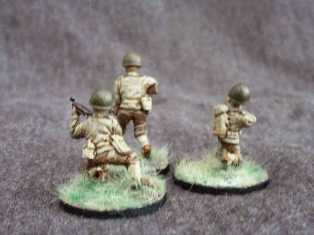 Volley Fire Painting : Gothic Line Miniatures Afrika Korp and US Army ...