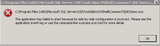 SteveMann's Path: Windows Azure: SQL Server Issues with VC++ Manifests