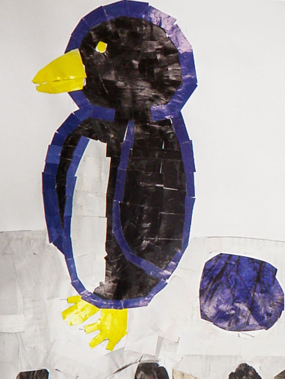 Jerdee's Art Classes: Animals in Art: Magazine Mosaics