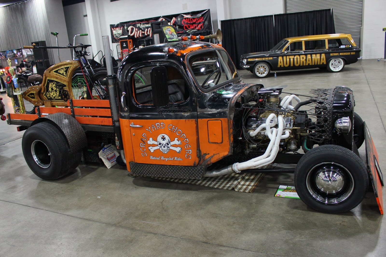 Patio Boat: Detroit AutoRama: Rat Rods