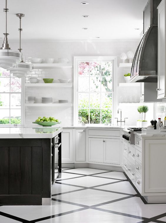 White Hamptons Style Kitchens | Coastal Style | Bloglovin’