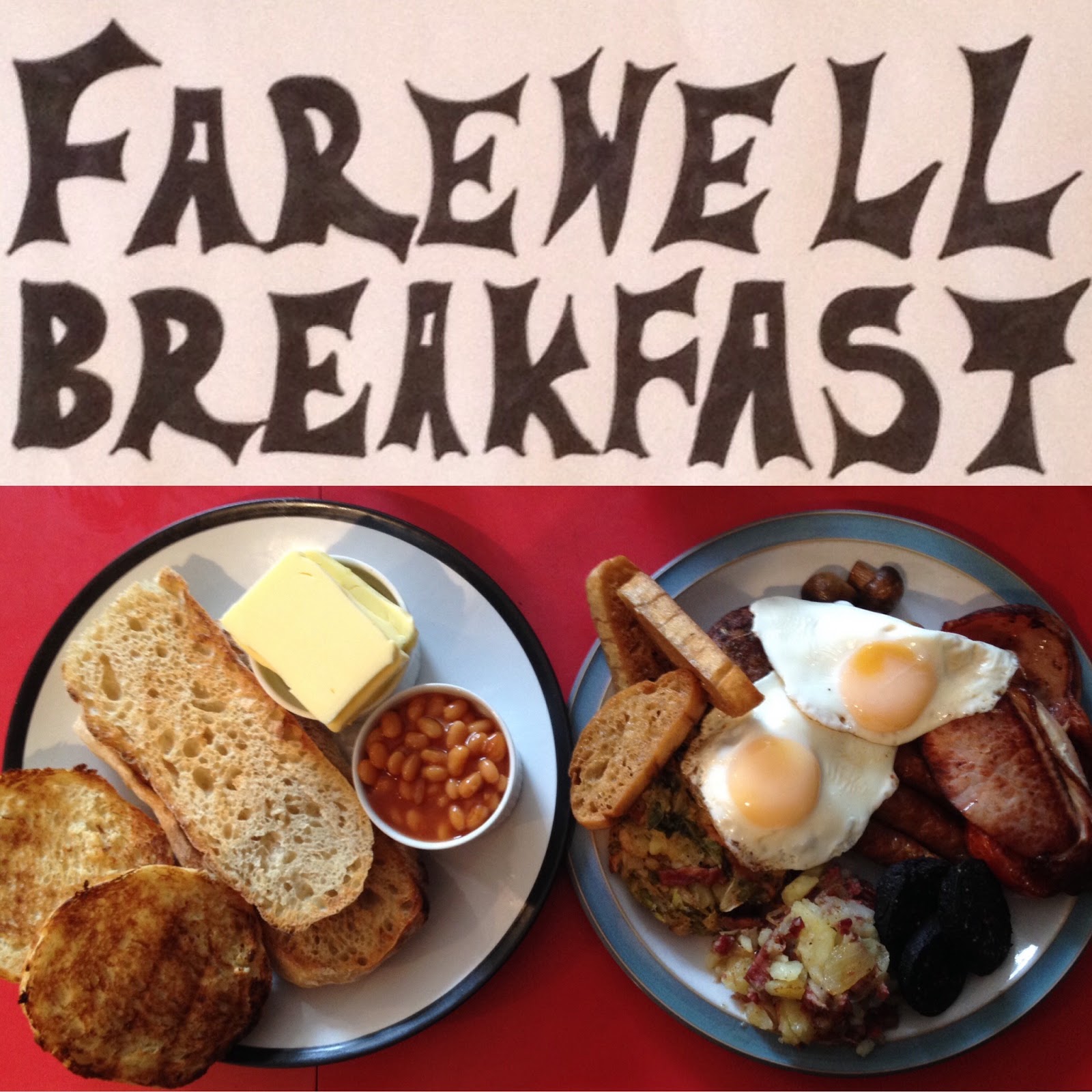 Farewell Breakfast Wedding