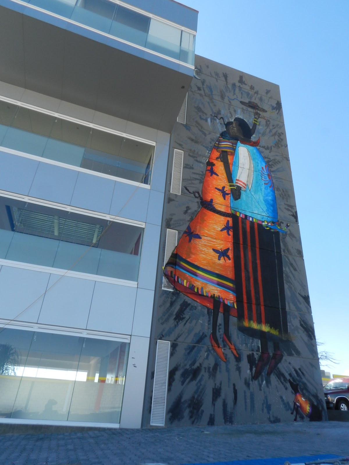 StreetArtNews ES: "El vuelo" nuevo mural de Spaik en Queretaro, México