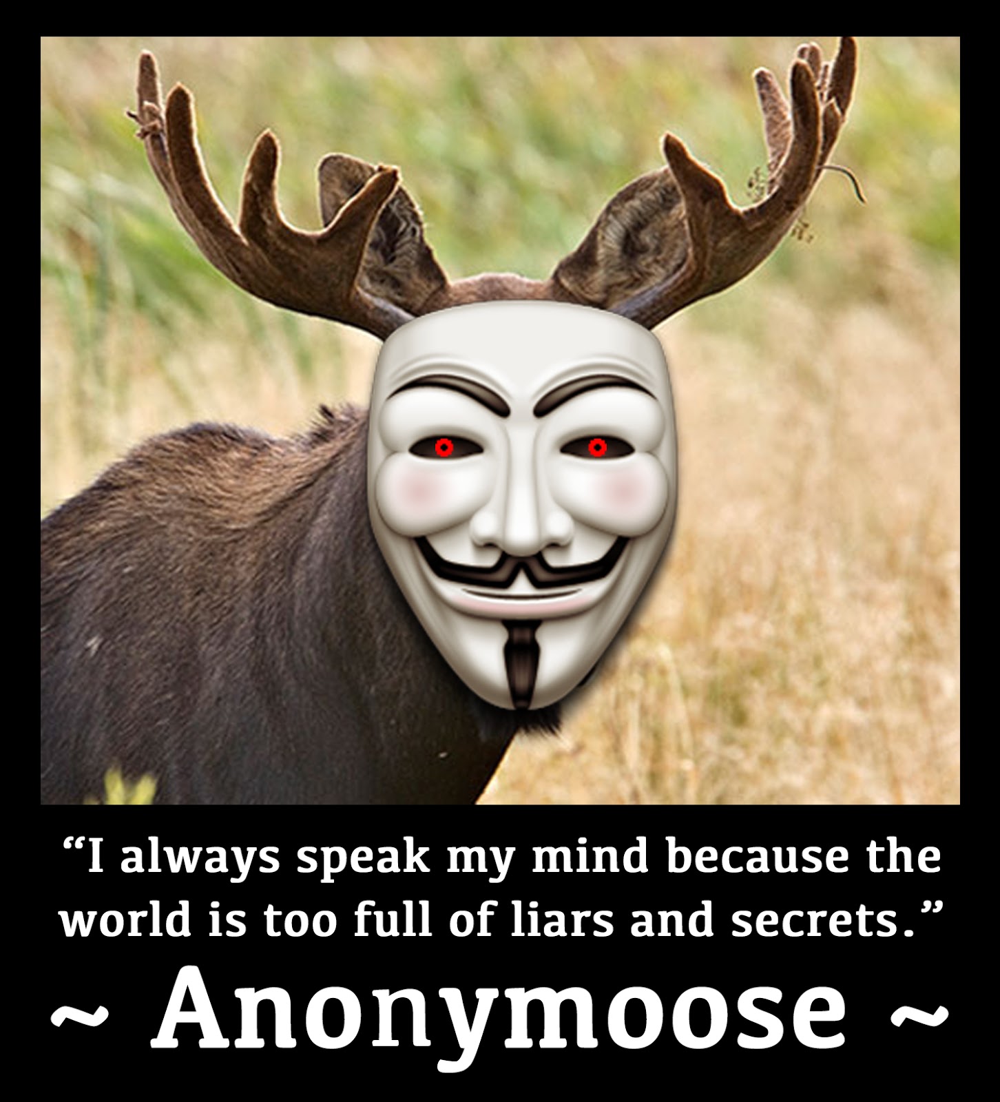 The Goblin's Den Blog: Anonymoose