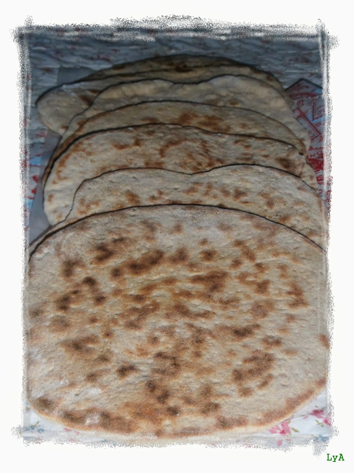 Tunnbröd o pan polar.... para el reto de septiembre de Bake the World