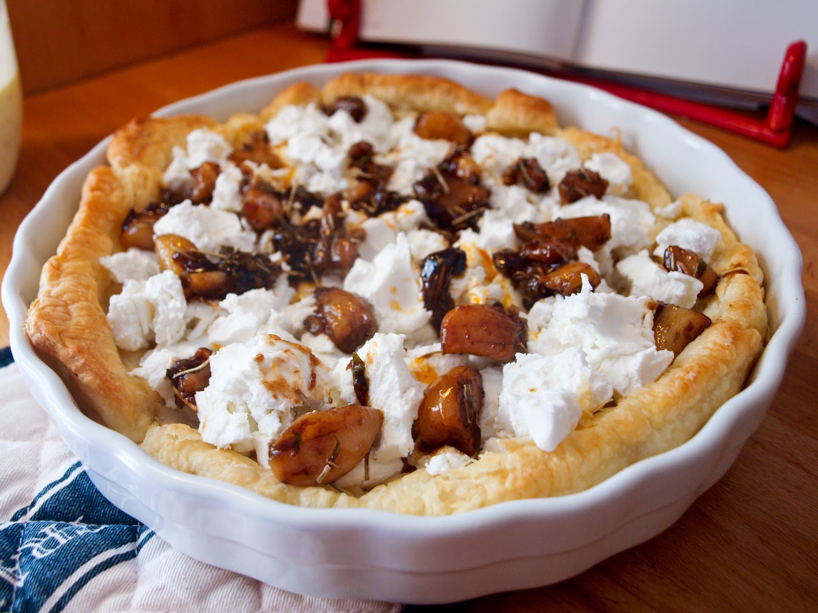 Good gobble!: Caramelised (Smoked) Garlic Tart