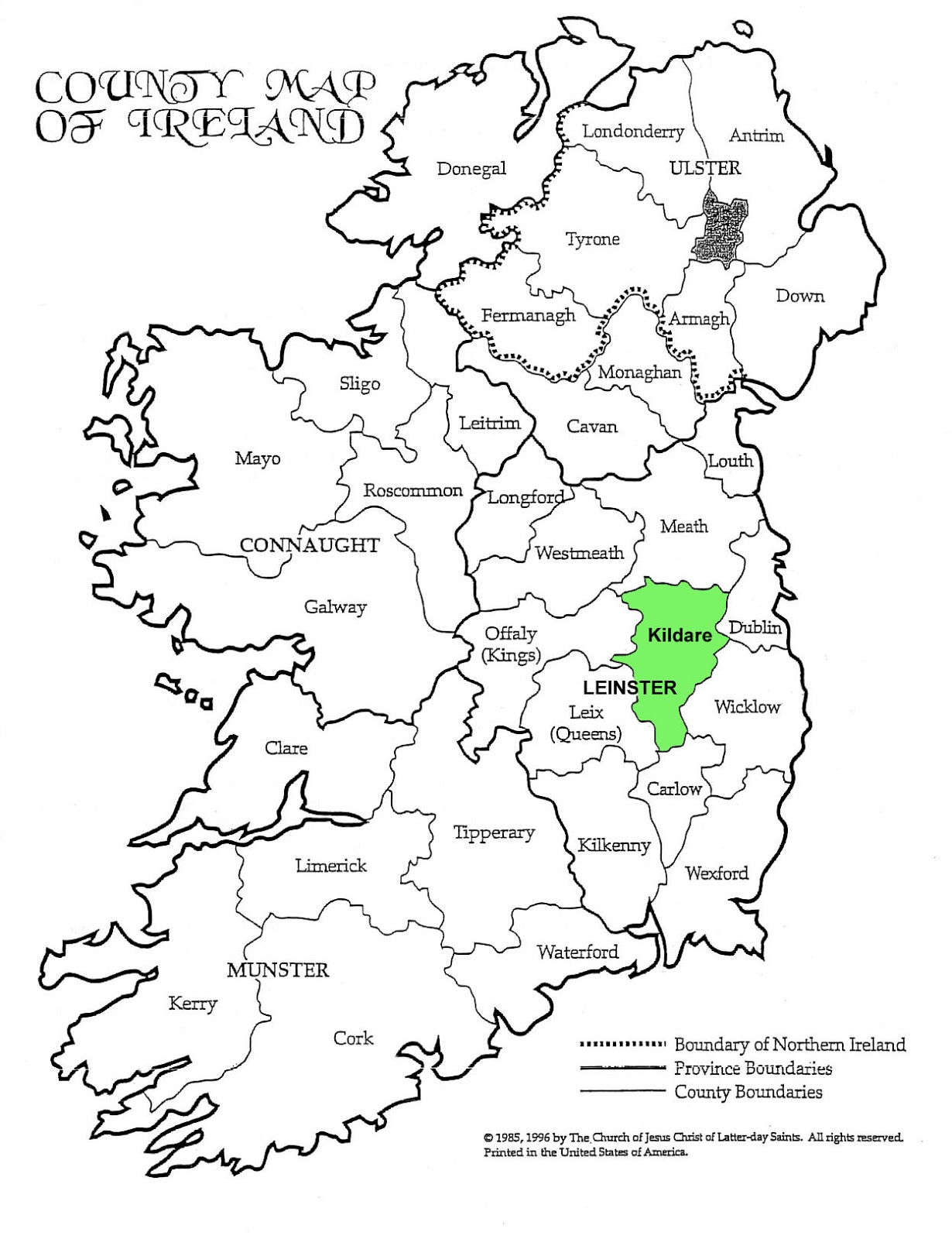 Lexington Sister Cities: All About: County Kildare, Ireland