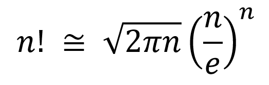 Factorial of a number using Stirling's(Gosper) Approximation using Matlab