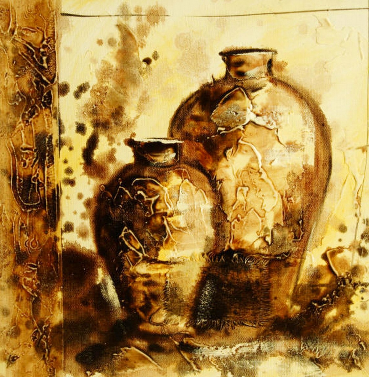 Historia y evolución de la pintura artística : BODEGONES ABSTRACTOS