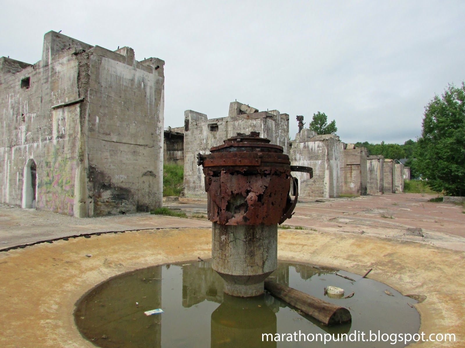 Marathon Pundit: (Photos) The abandoned Ahmeek Stamp Mill