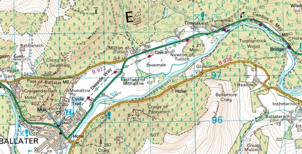 Deesidewalks.com: Ballater to Cambus o' May and back through ...