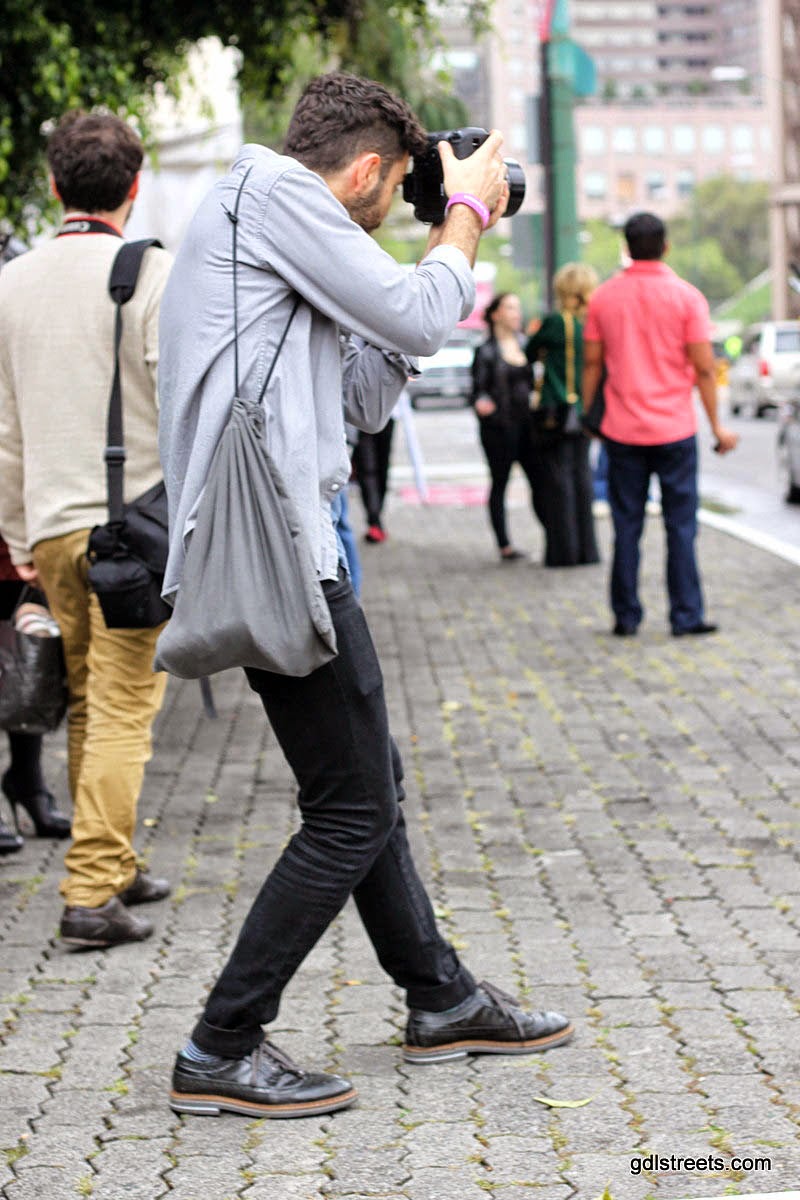 Men's Street style - Mexico Fashion Week