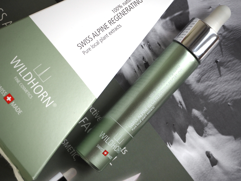 Wildhorn Fine Cosmetics Swiss Alpine Regeneration Facial Oil | unvmtest