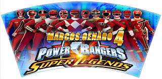 KITS IMPRIMIBLES: Kit Imprimible Power Rangers