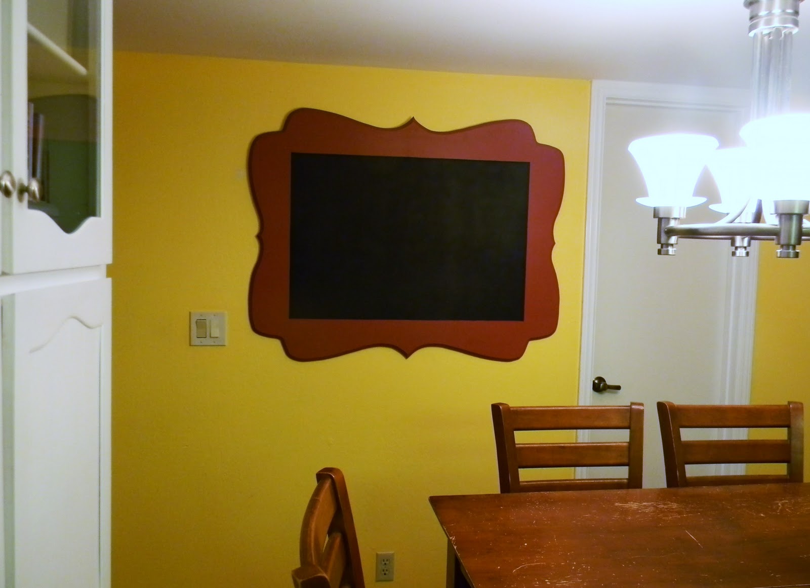 Hall Wall Frames: Chalkboard Frames